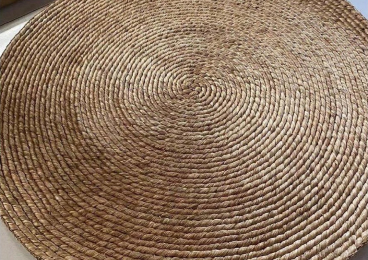 ROUND ABACA CARPET – BalayDiseno